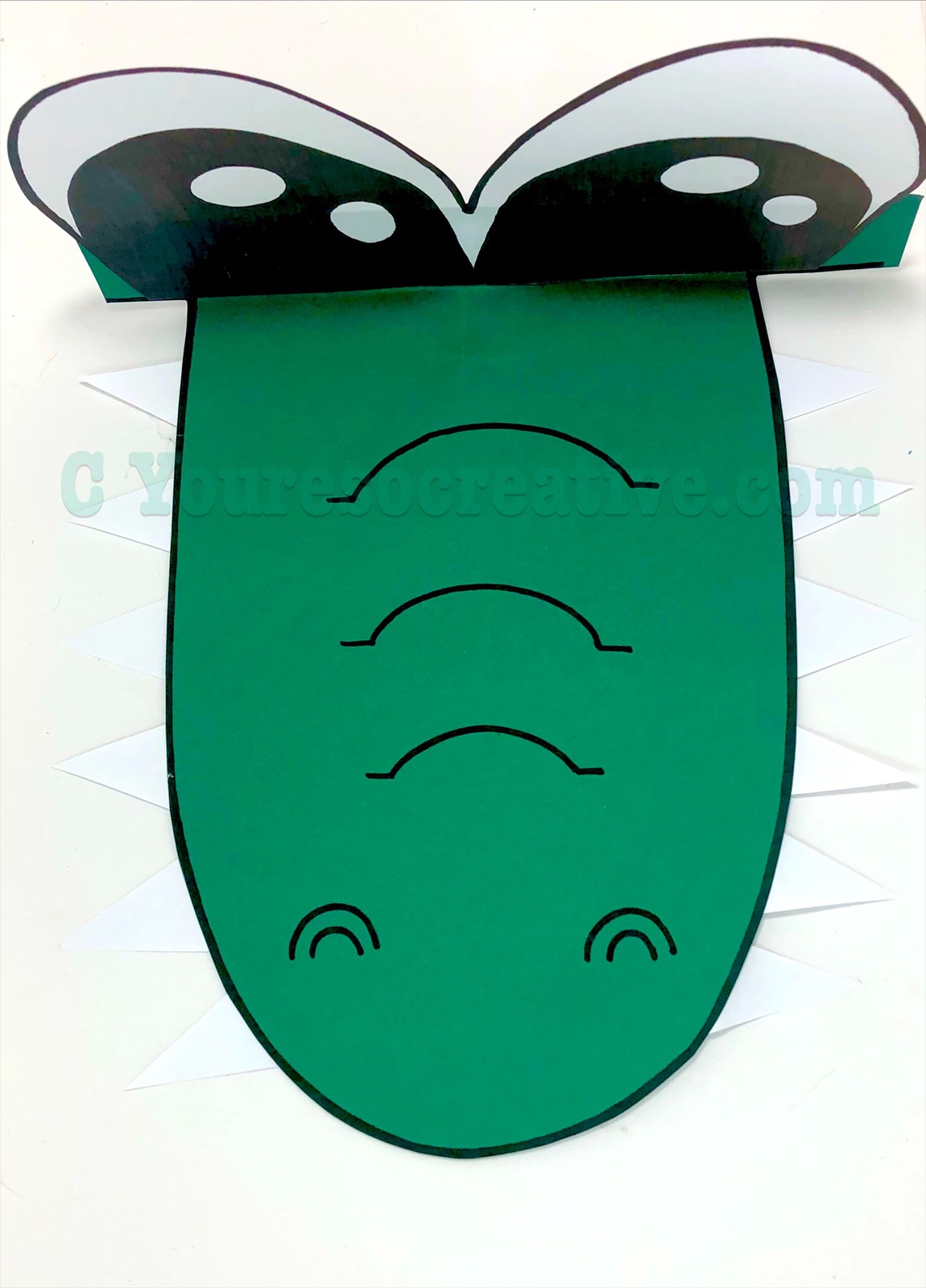 Crocodile Visor - You're so creative