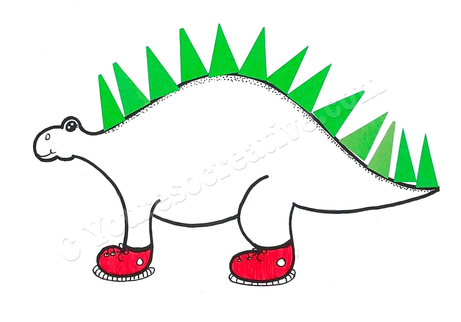 Stegosaurus - You're so creative