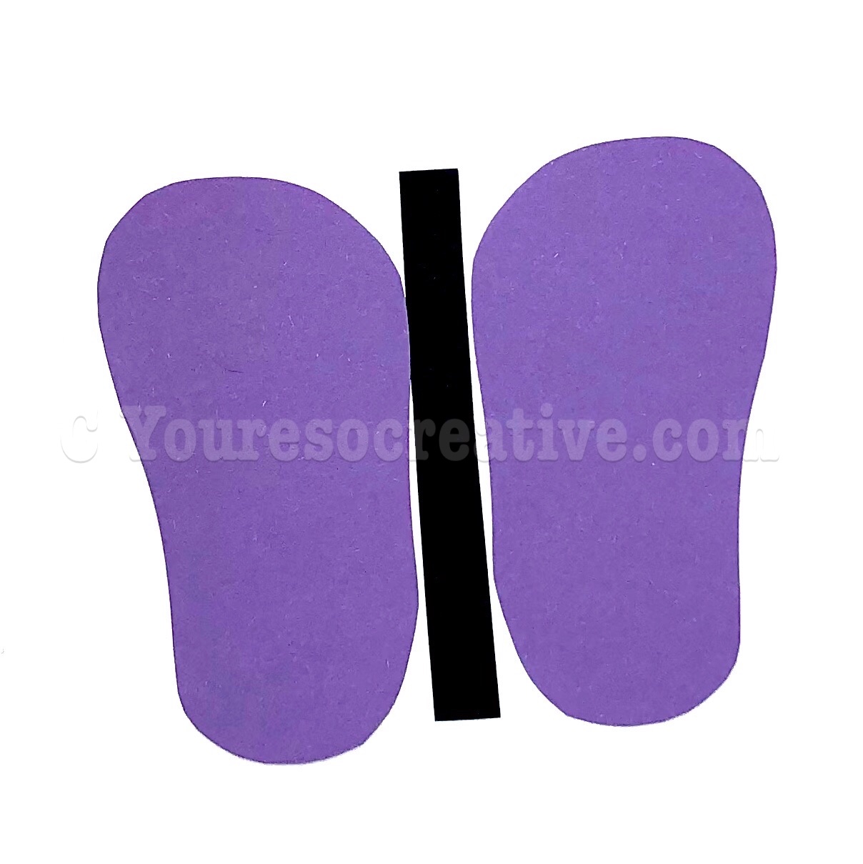 Footprint Butterfly - You're so creative