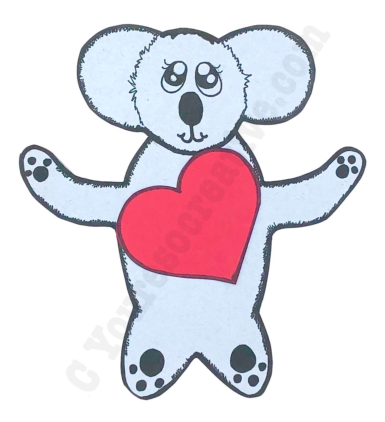 Huggable Koala - You're so creative