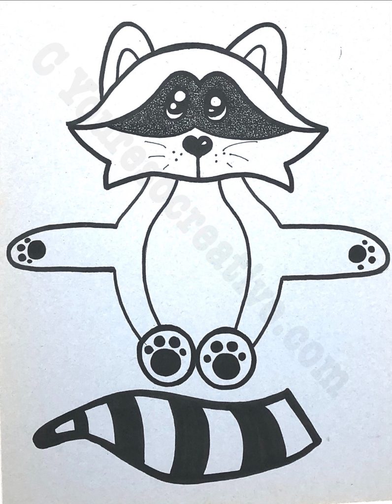 Huggable Raccoon - You're so creative