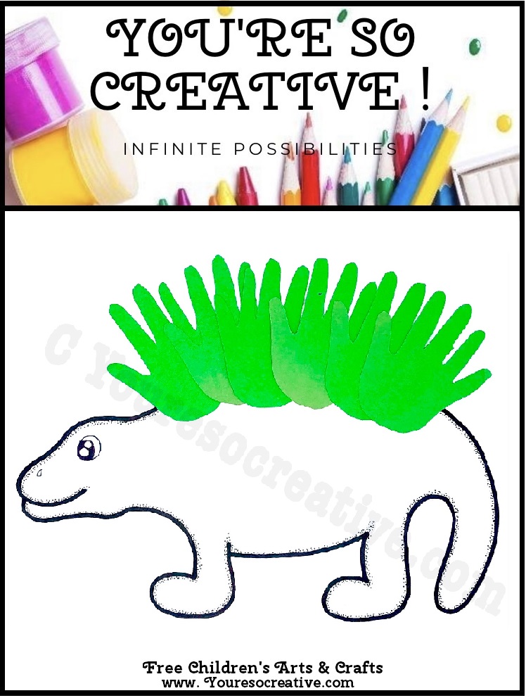Dimetrodon Dinosaur - You're so creative