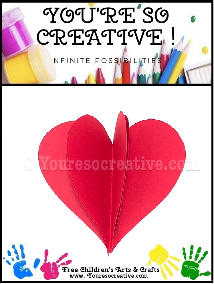 3D Heart - You're so creative