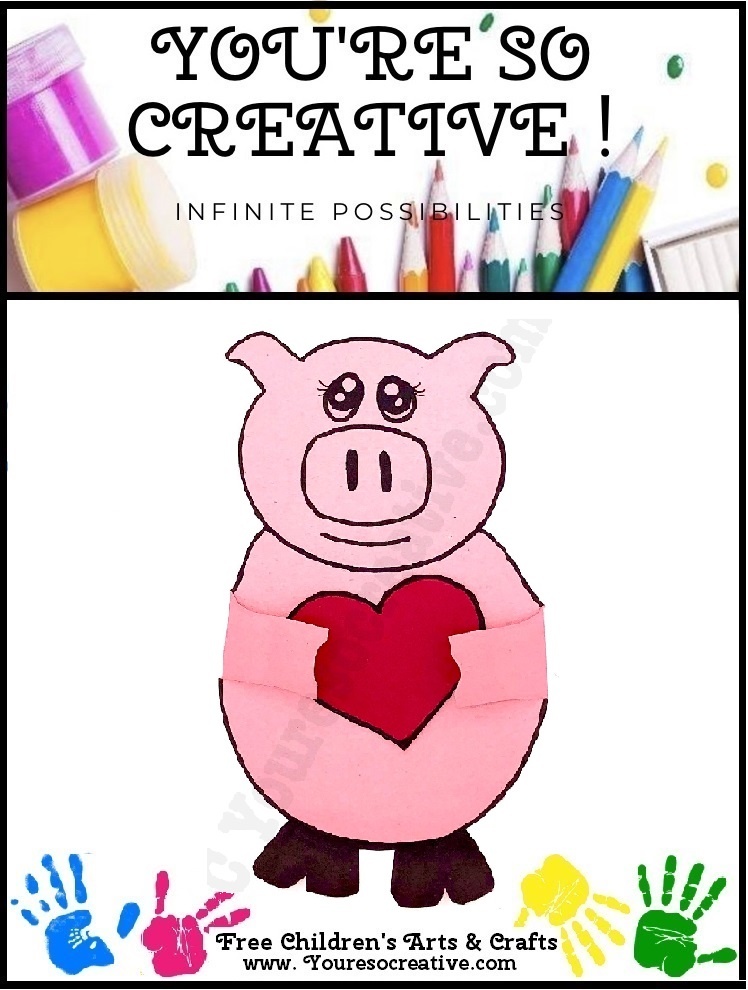 Huggable Pig - You're so creative