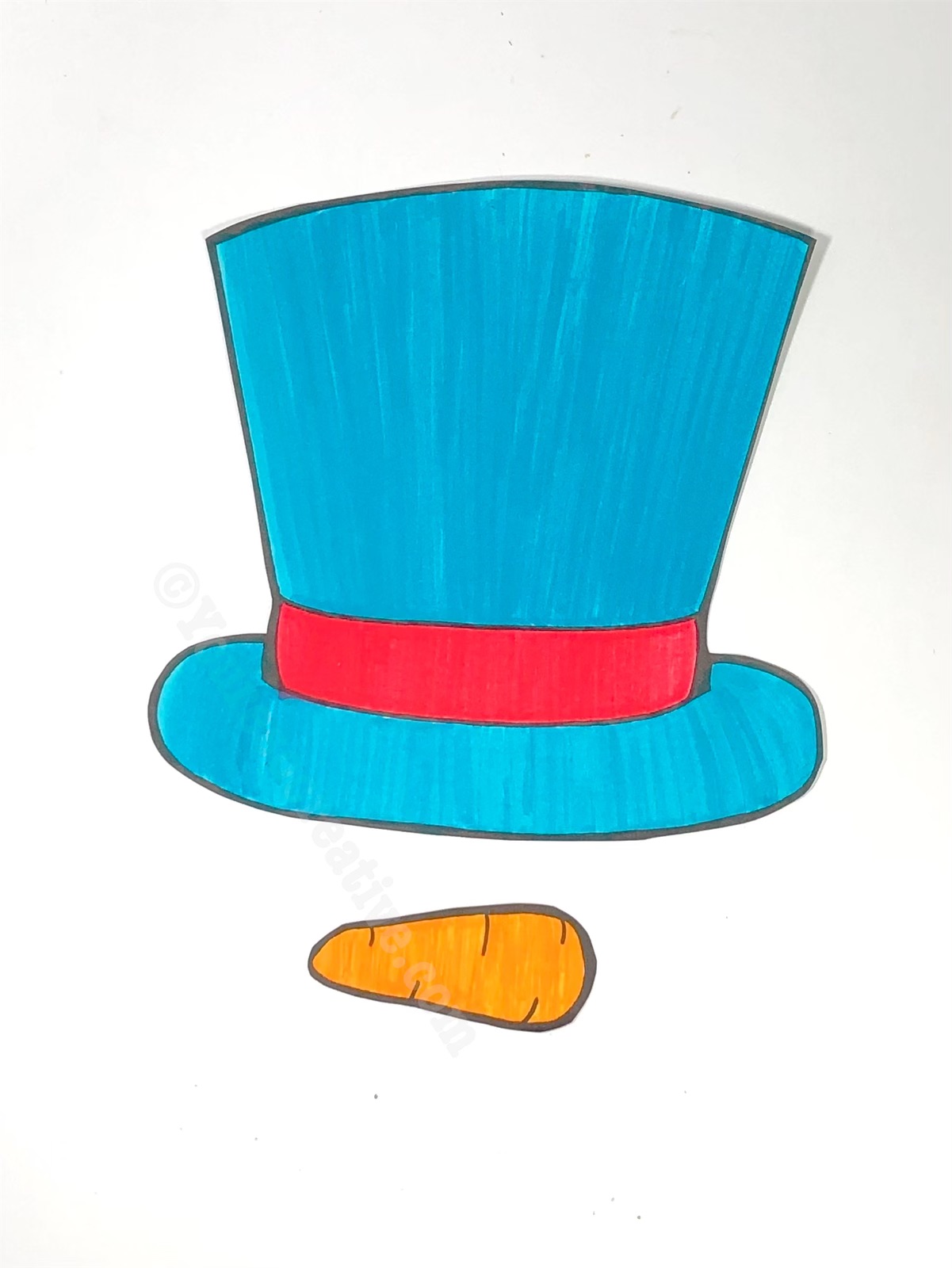 Dancing Snowman Craft - You're so creative