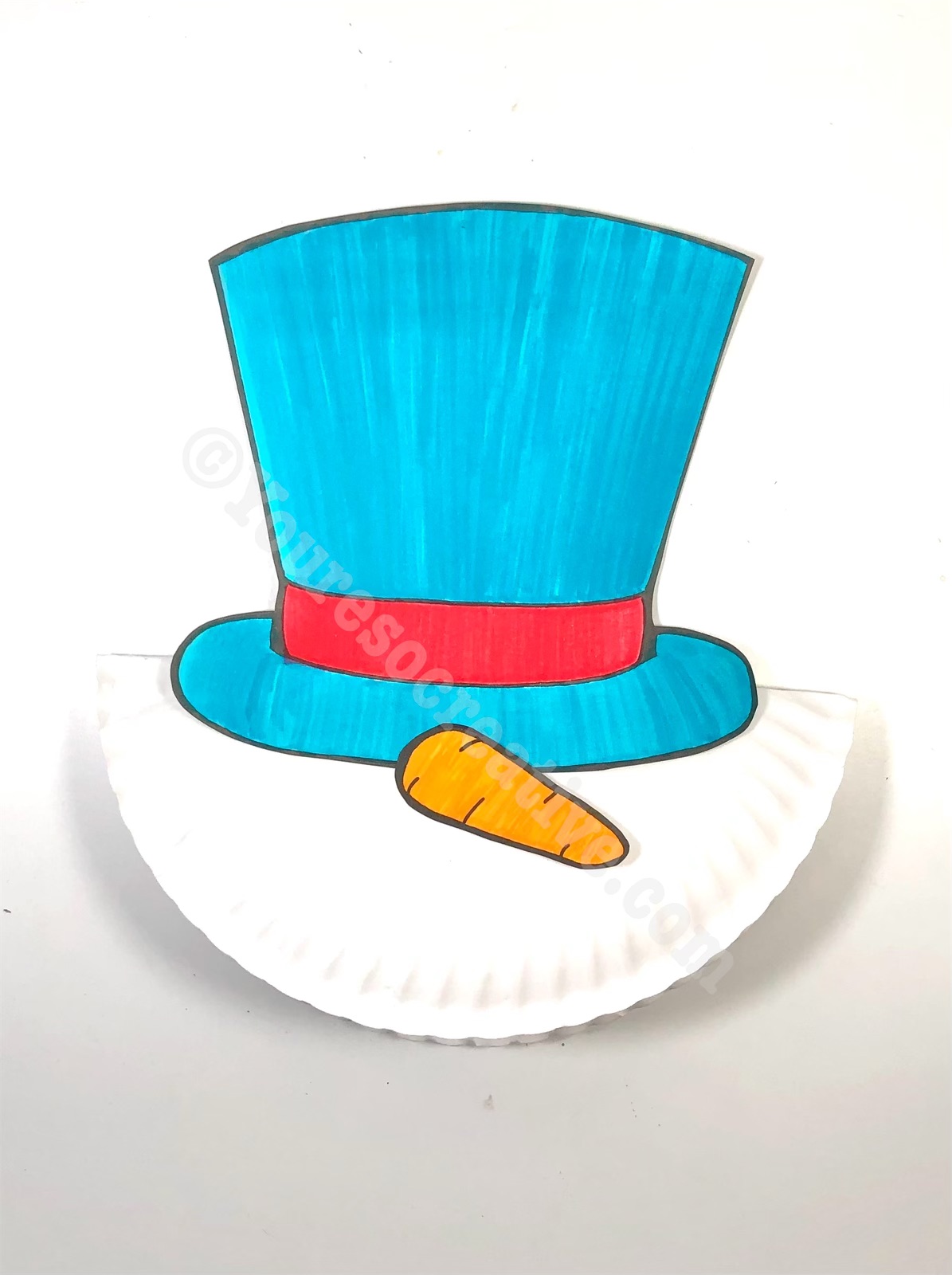 Dancing Snowman Craft - You're so creative